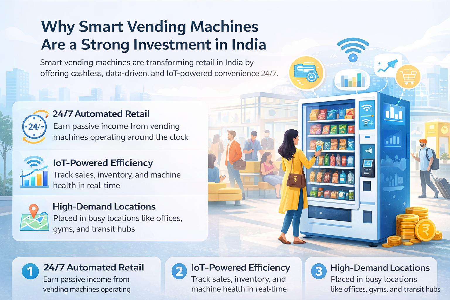 Invest in Vending Machines in India | Smart Vending & Passive Income ...